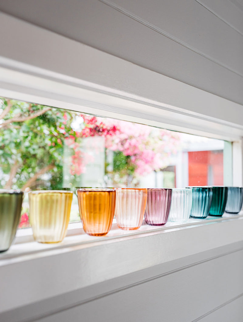 Brian Tunks Cut Glass Beaker, Small - bisonhome